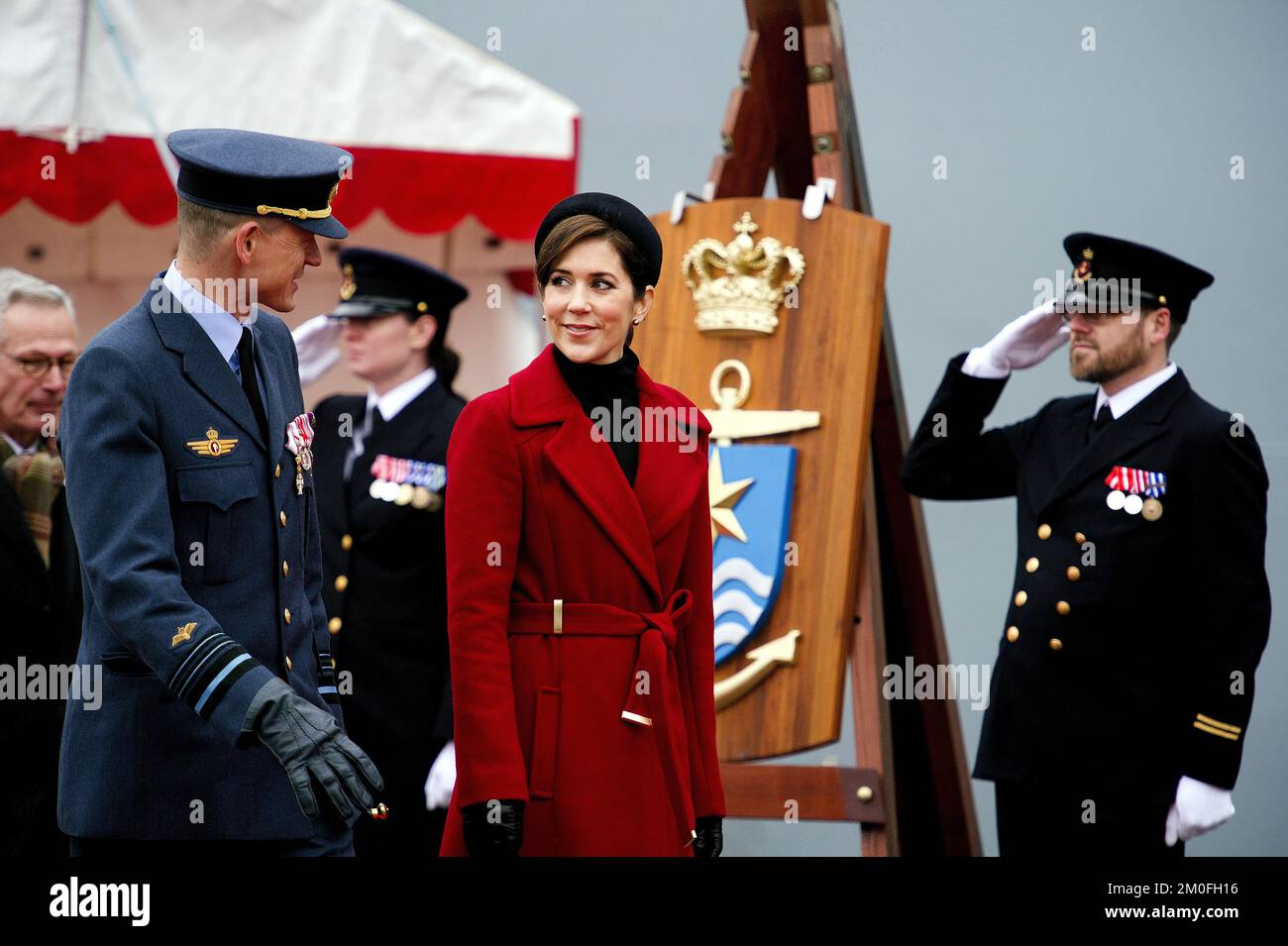 POLFOTO 07/11/2011 Crown Princess Mary christened today Monday 7th. of ...