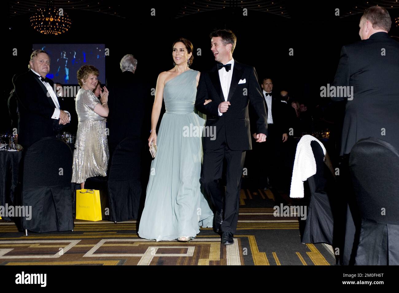 Crown Prince Frederik and Crown Princess Mary attended the Starry ...