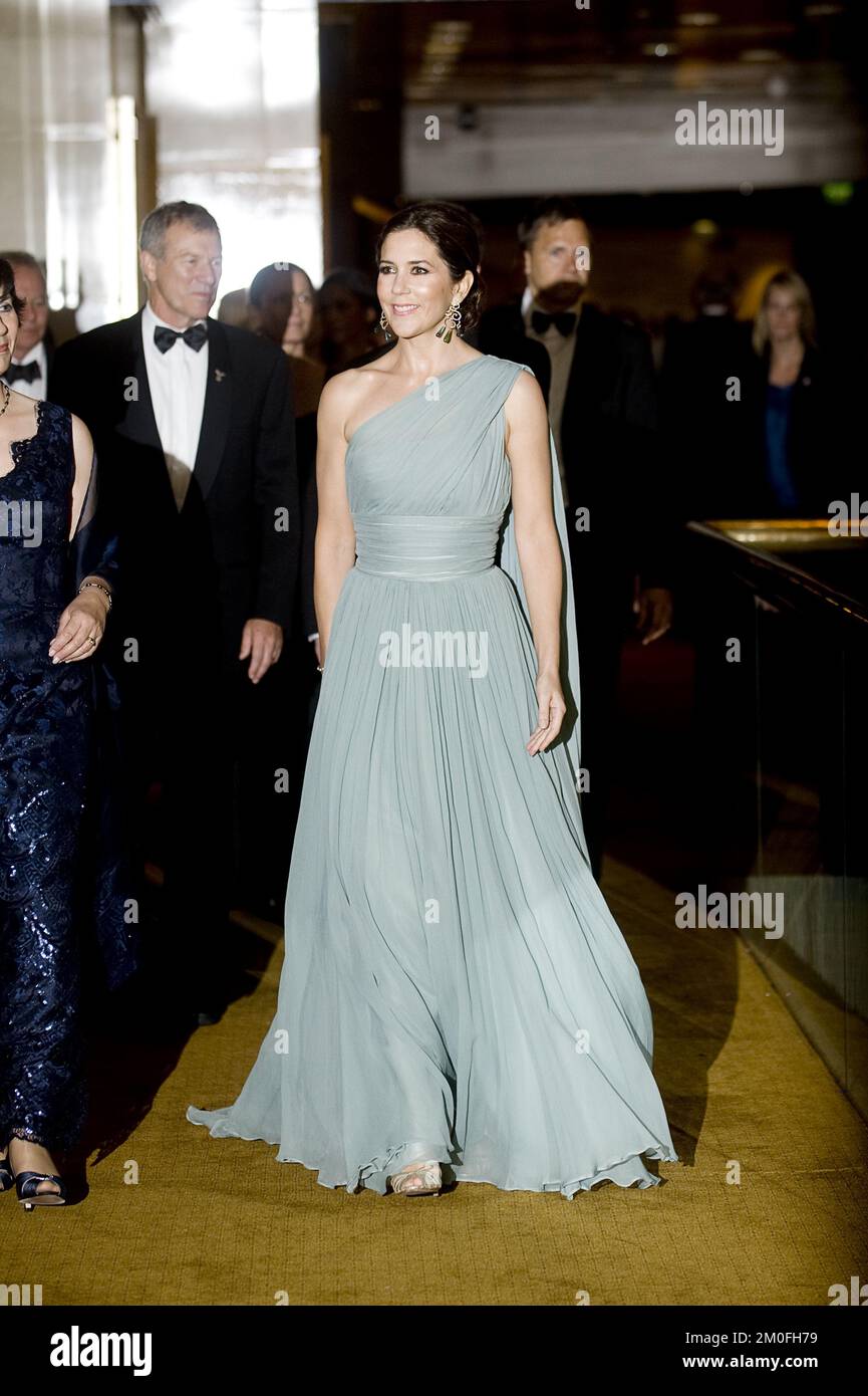 Crown Prince Frederik and Crown Princess Mary attended the Starry ...