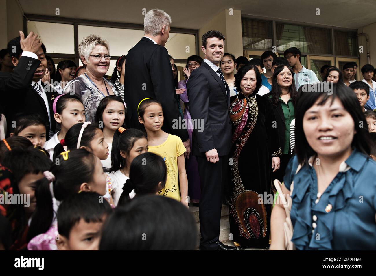 On November 28 th , Danish Crown Prince Frederik visited and gave LEGO ...