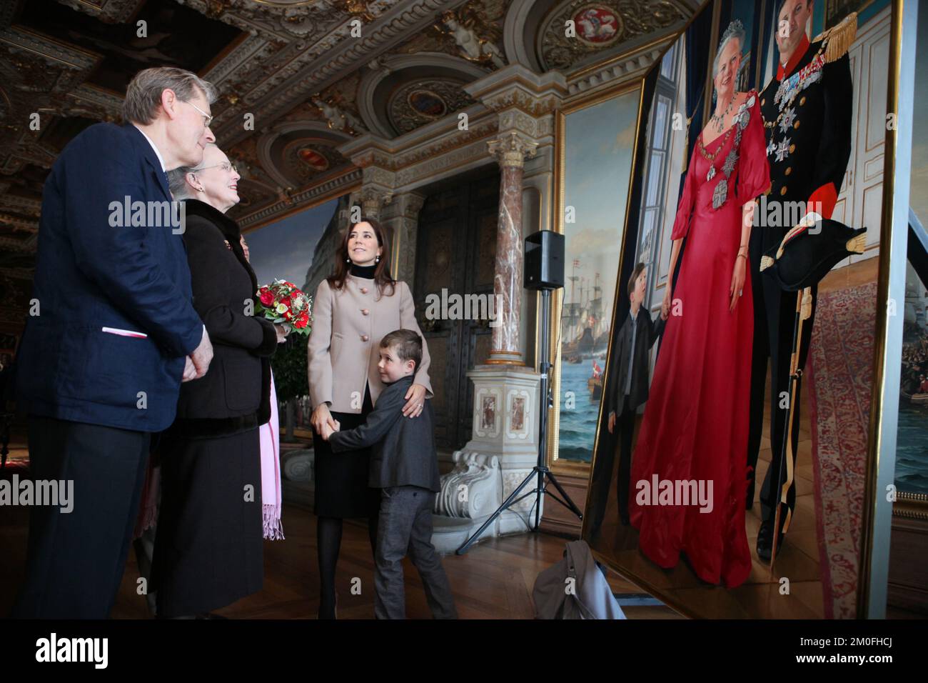 Exhibition at Frederiksborg Castle in HillerÃ¸d to mark Queen ...