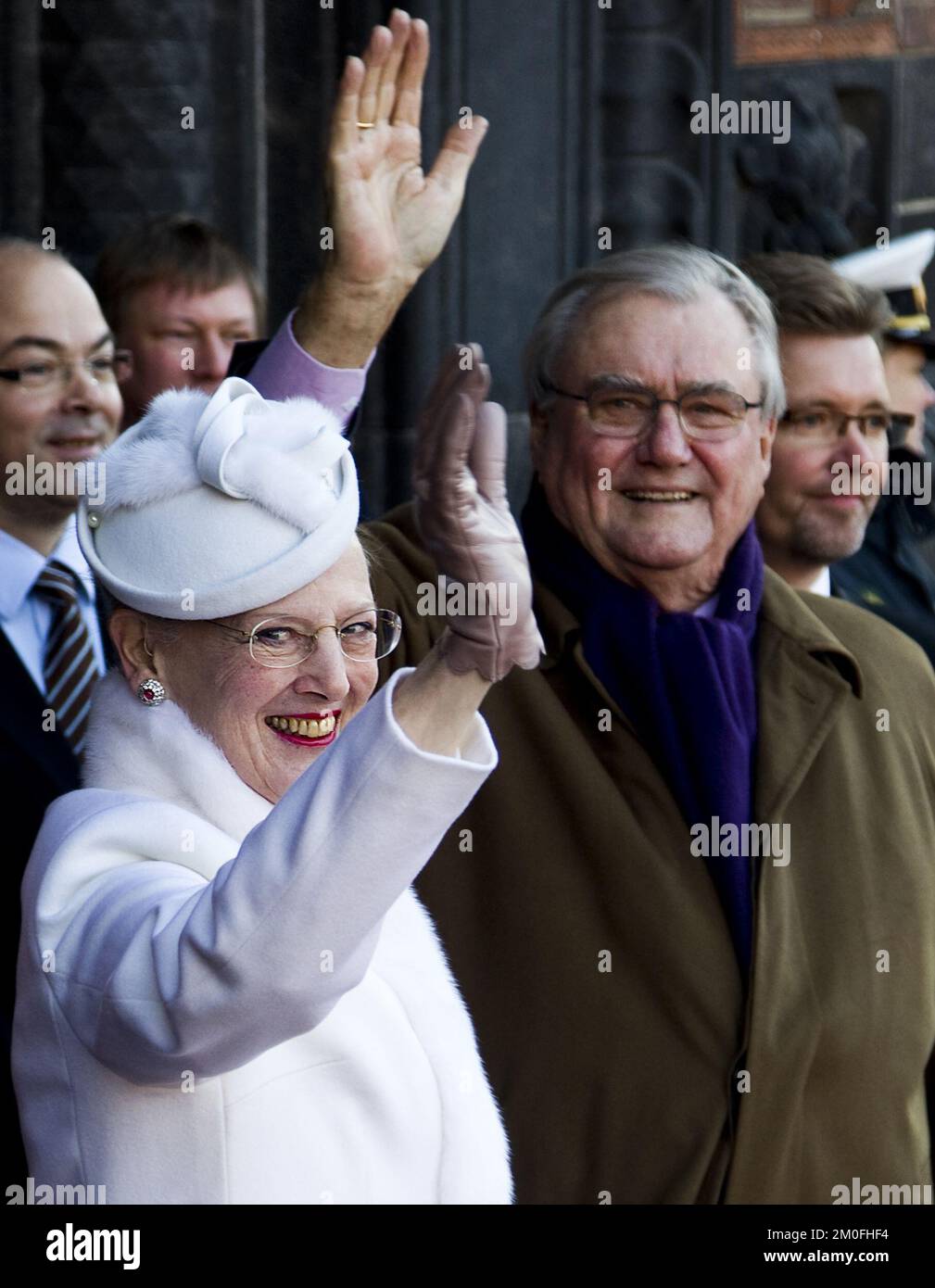 Tens of thousands of flag-waving Danes braved near-freezing ...