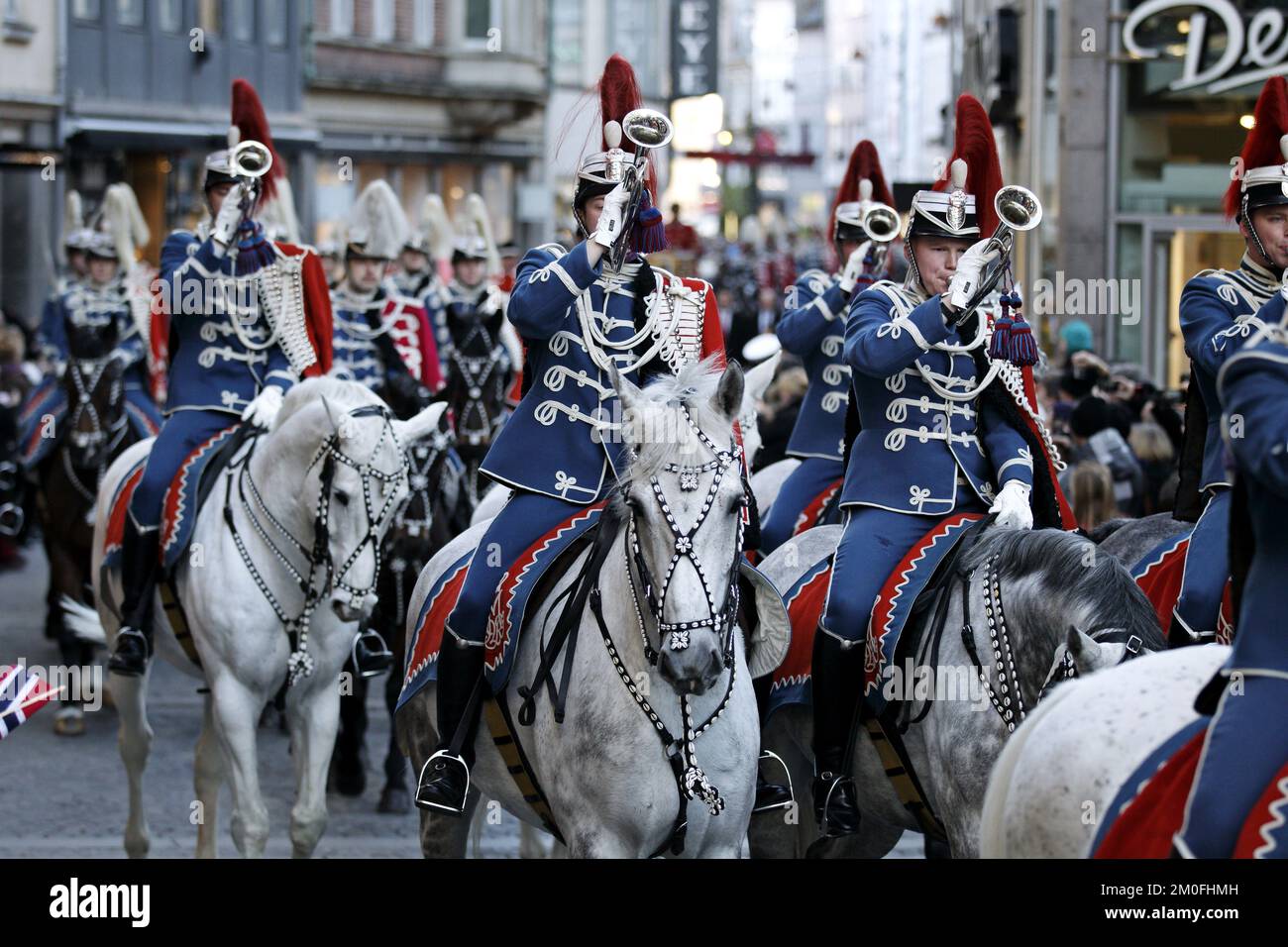 Tens of thousands of flag-waving Danes braved near-freezing ...