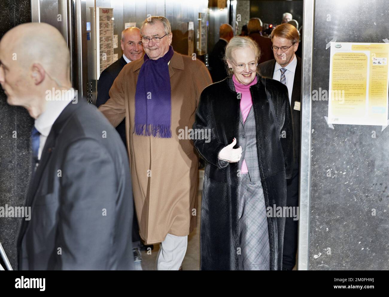 Queen Margrethe and Prince Consort Henrik came to see their new ...