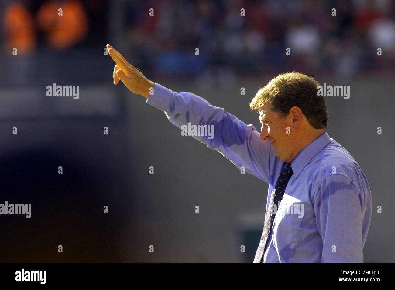 Fcks new coach roy hodgson was pleased with the team hi-res stock ...