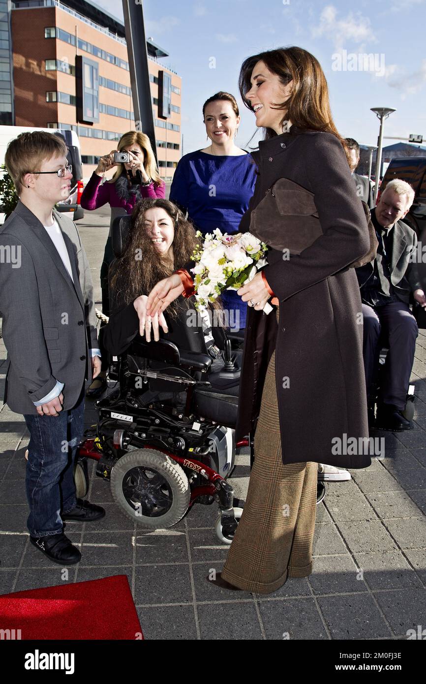 Crown Princess Mary, attend the opening of the European Disability ...