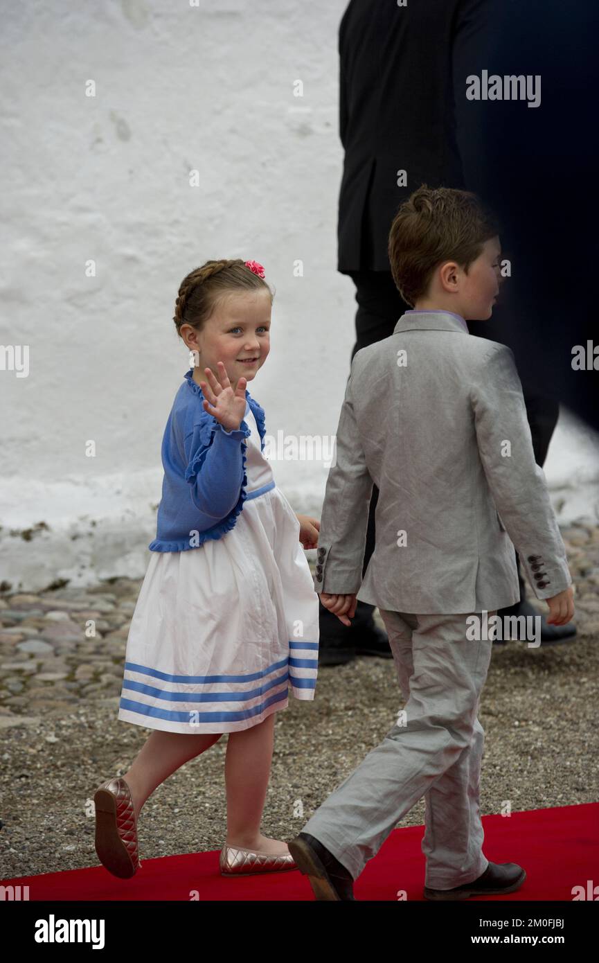 Princess isabella and prince christian claus bonnerup polfoto hi-res ...