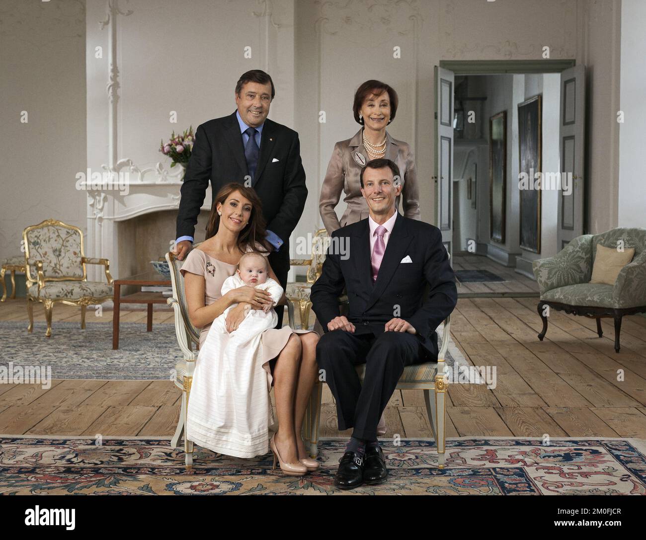 Christening of Princess Athena, Sunday May 20th. Official picture of ...