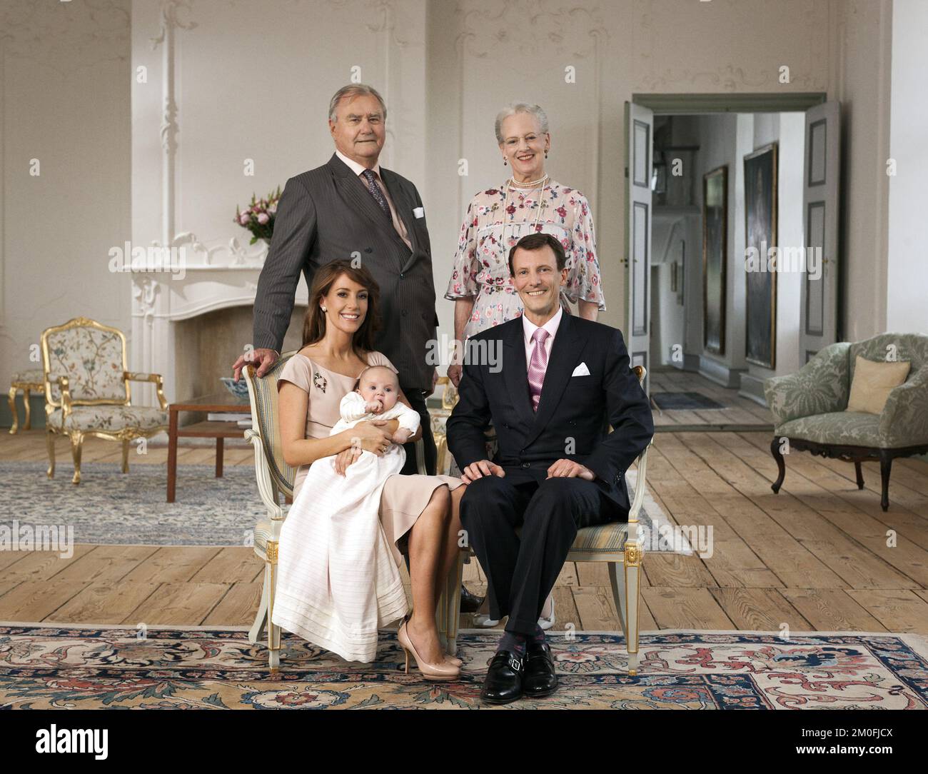 Christening of Princess Athena, Sunday May 20th. Official picture of ...