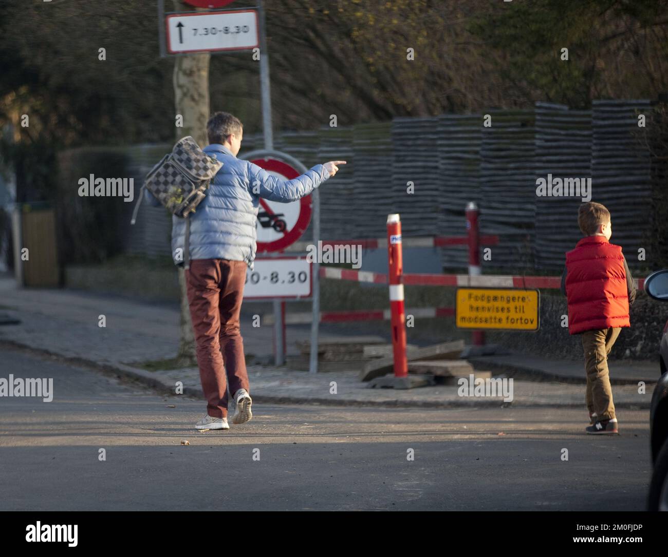 Crown Prince Frederik of Denmark is a good father and when possible he ...