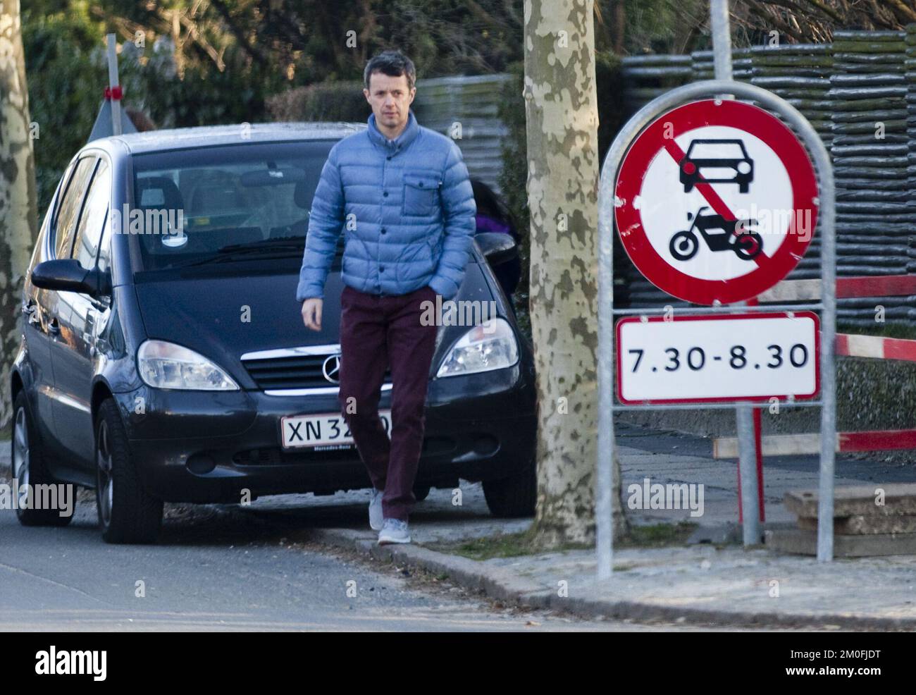 Crown Prince Frederik of Denmark is a good father and when possible he ...