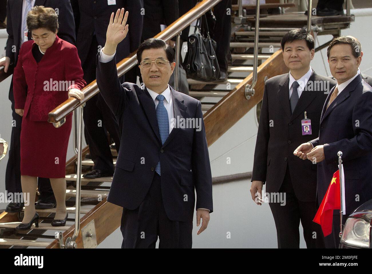Queen Margrethe and Prince Consort Henrik were hosts for President Huo ...