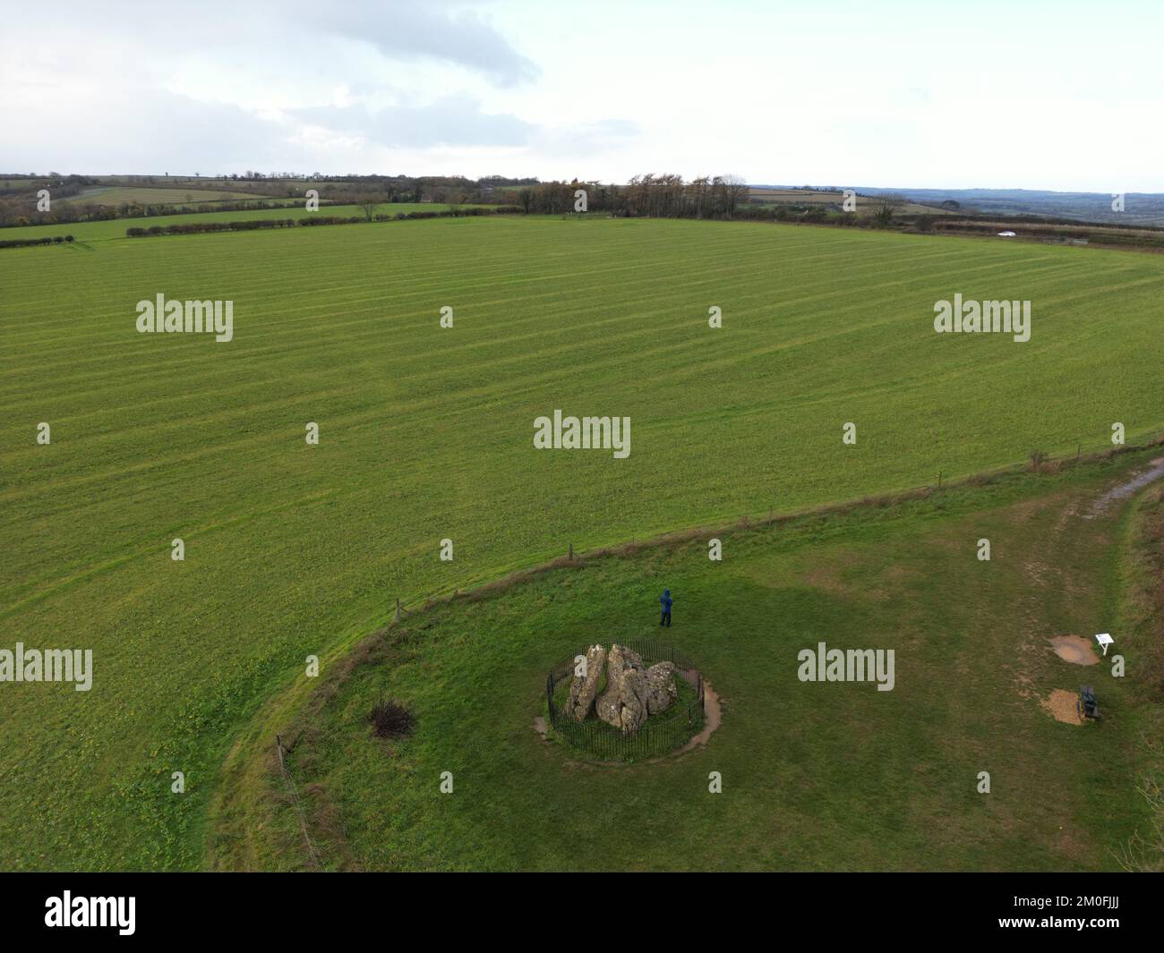 Rollright Stones Neolithic and Bronze Age megalithic monuments complex ...