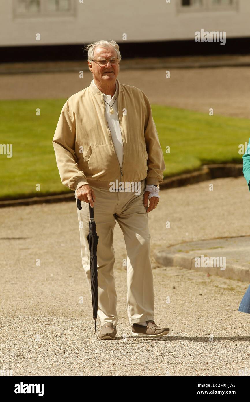Queen Margrethe and Prince Consort Henrik receive the Ring Riders ...