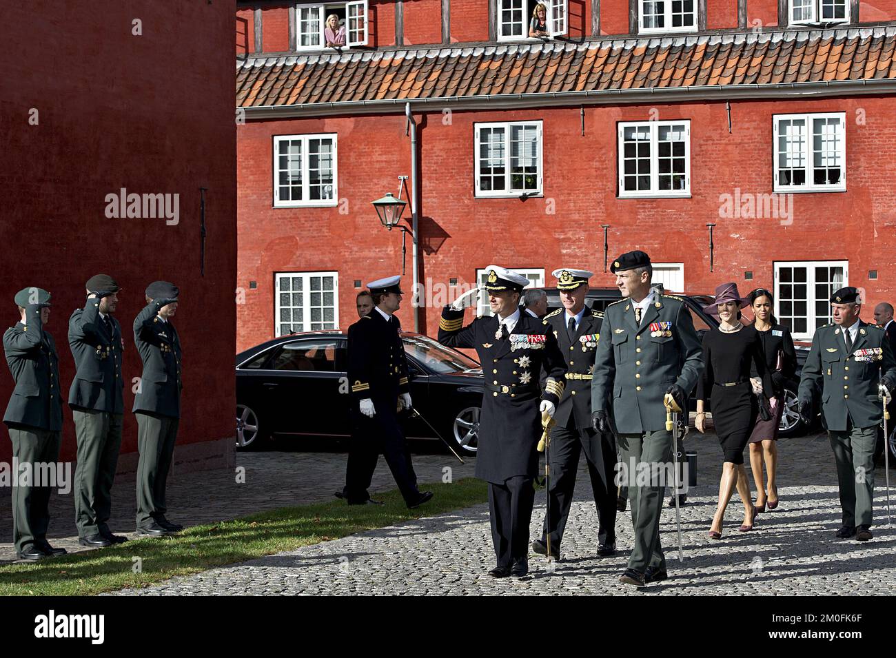 Kastellet Citadel, the base of the Danish army in Copenhagen. Crown ...
