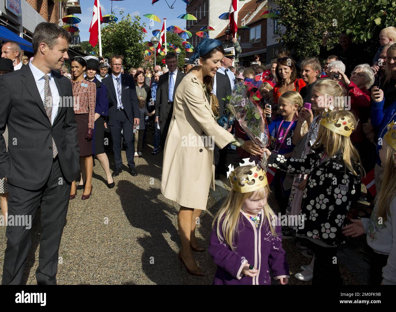 Crown Princess Mary and Crown Prince Frederik visited visited the ...