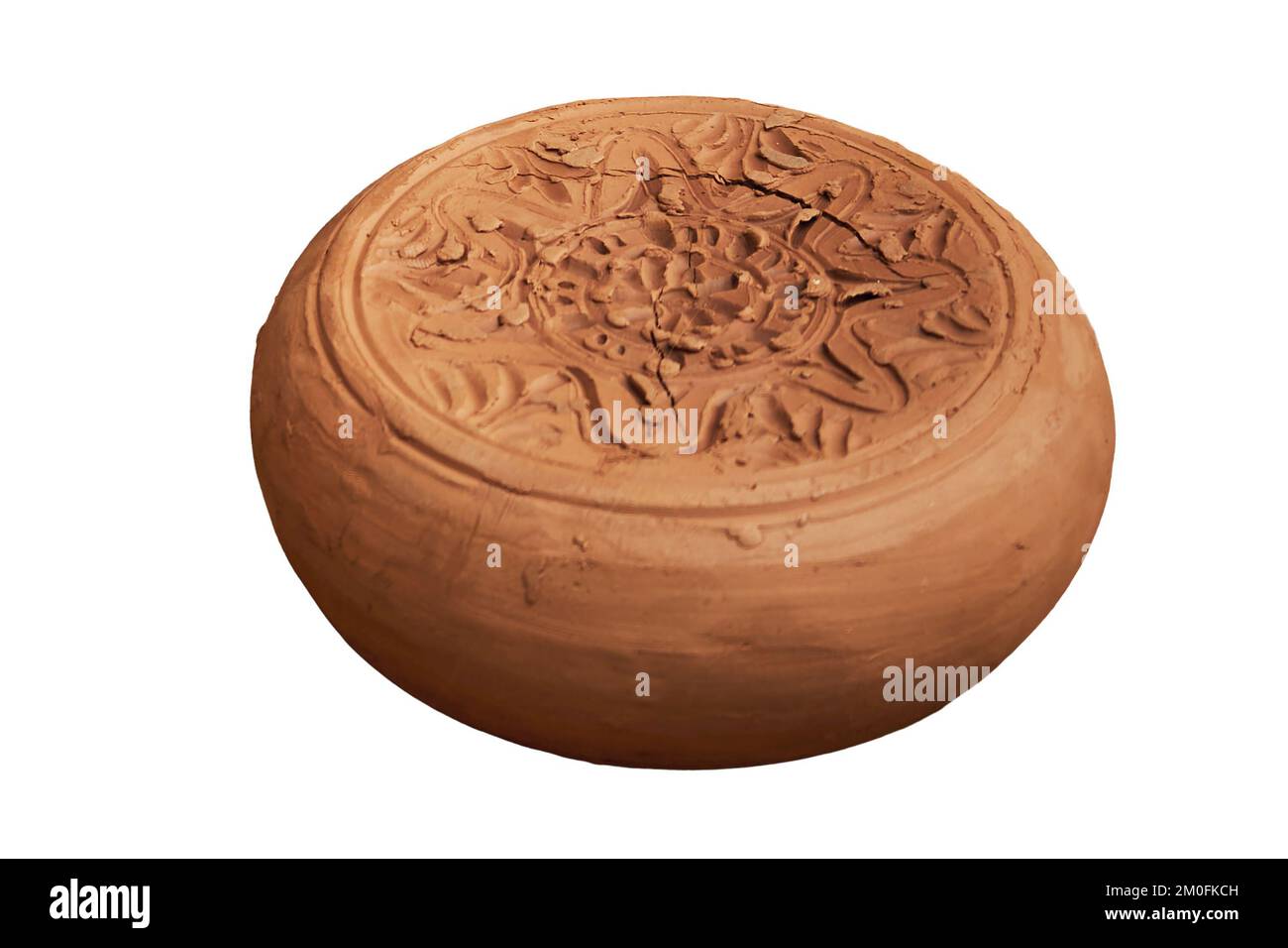 Handmade vintage ceramic tableware according to medieval technologies ...