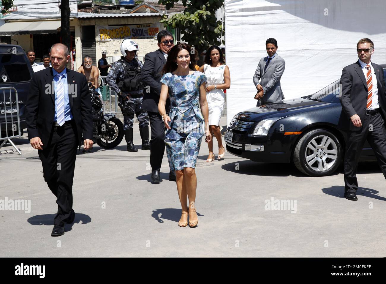 Crown Princess Mary shared her expertise with a group of young ...