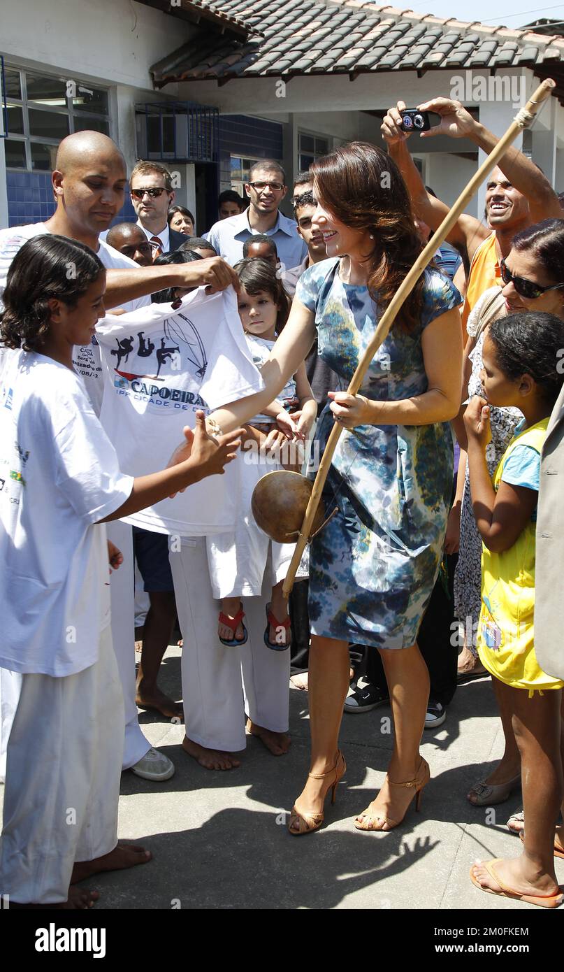 Crown Princess Mary shared her expertise with a group of young ...
