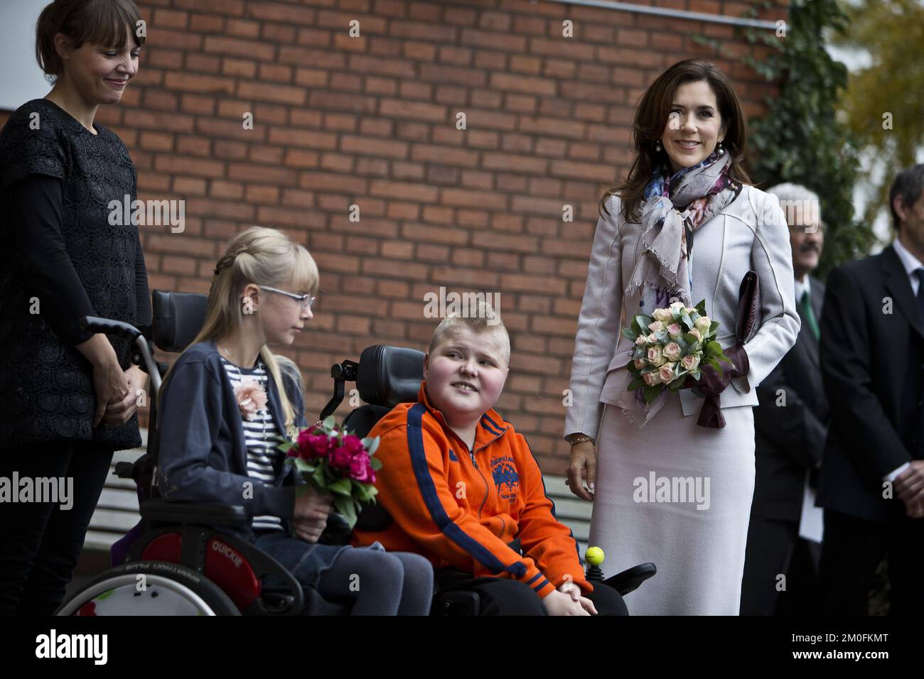 The Slovak First Lady, Silvia Gasparovicova and Crown Princess Mary ...