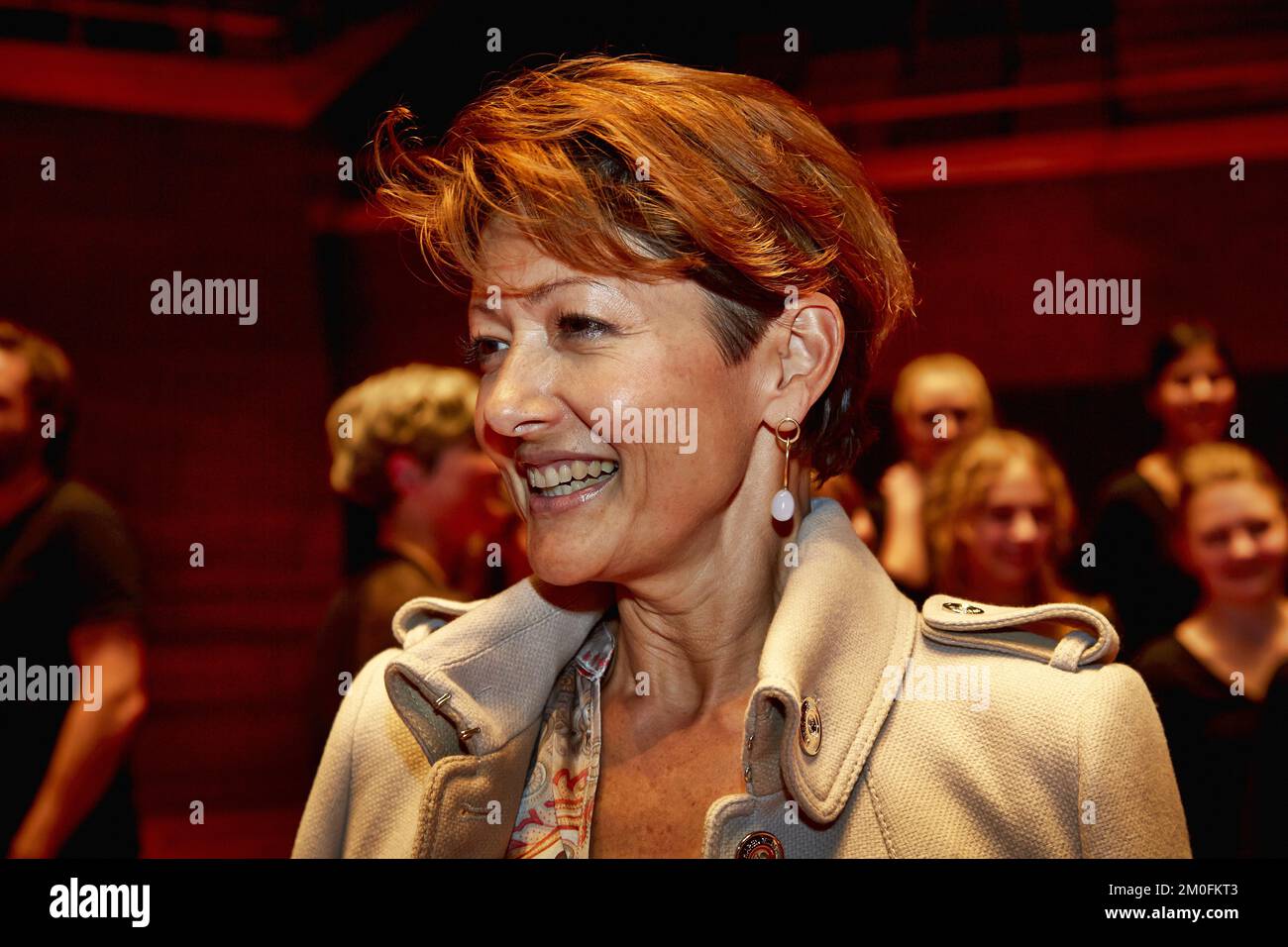 Countess Alexandra of Frederiksborg attend, as patron of the Danish ...