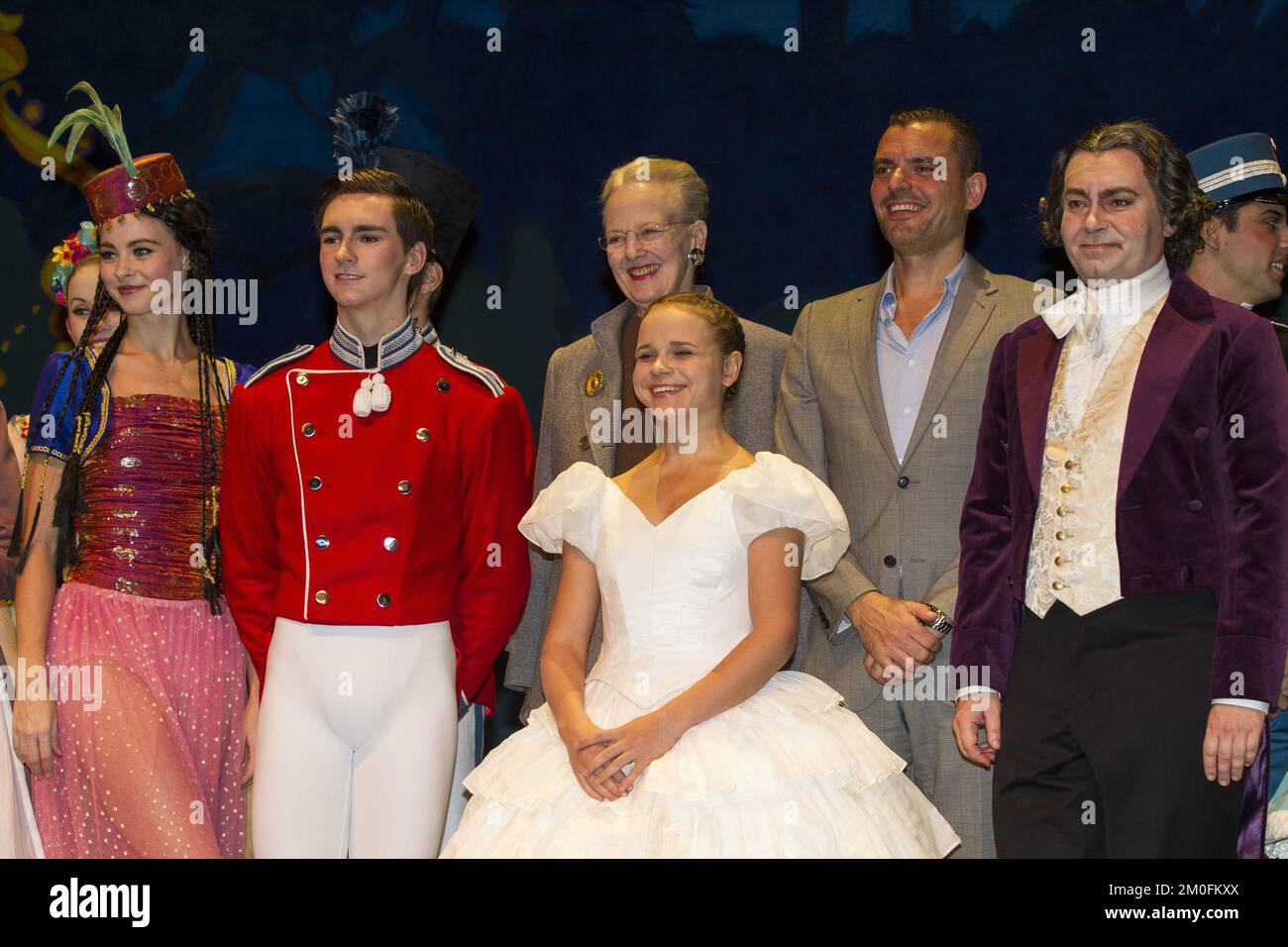 Queen Margrethe and Tivoli Ballet director Peter Bo Bendixen at the ...