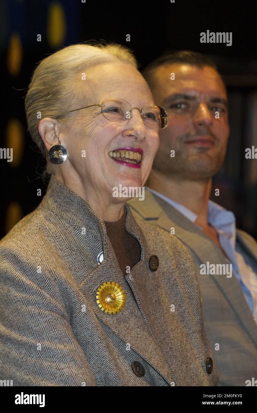 Queen Margrethe and Tivoli Ballet director Peter Bo Bendixen at the ...