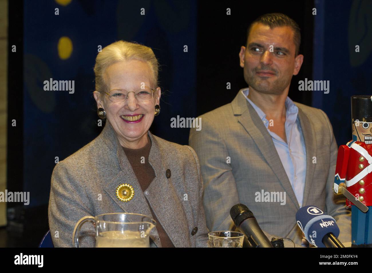 Queen Margrethe and Tivoli Ballet director Peter Bo Bendixen at the ...