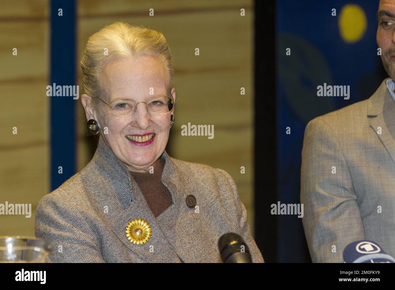Queen Margrethe and Tivoli Ballet director Peter Bo Bendixen at the ...