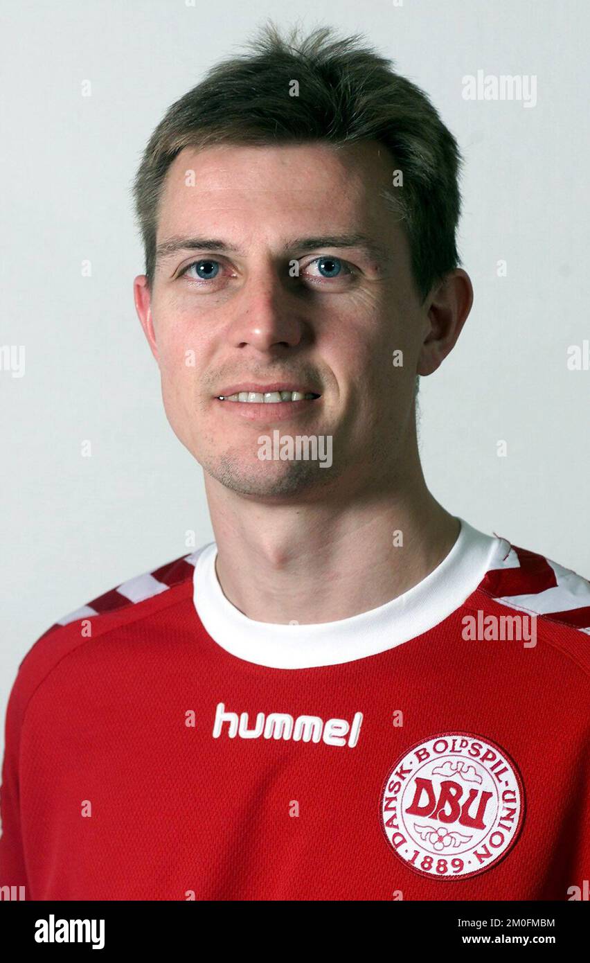Striker, Jan Michaelsen, member of the Denmark Squad for the 2002 World ...