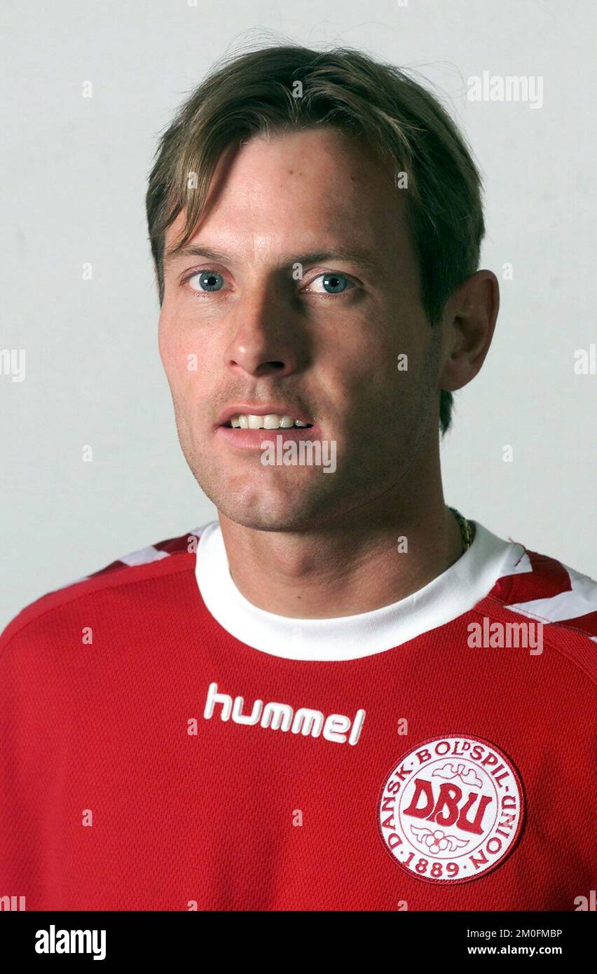 Midfielder, Brian Steen Nielsen, member of the Denmark Squad for the ...