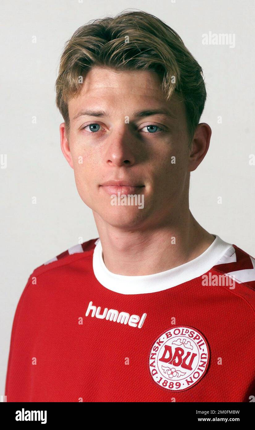 Striker, Jon Dahl Tomasson, member of the Denmark Squad for the 2002 ...