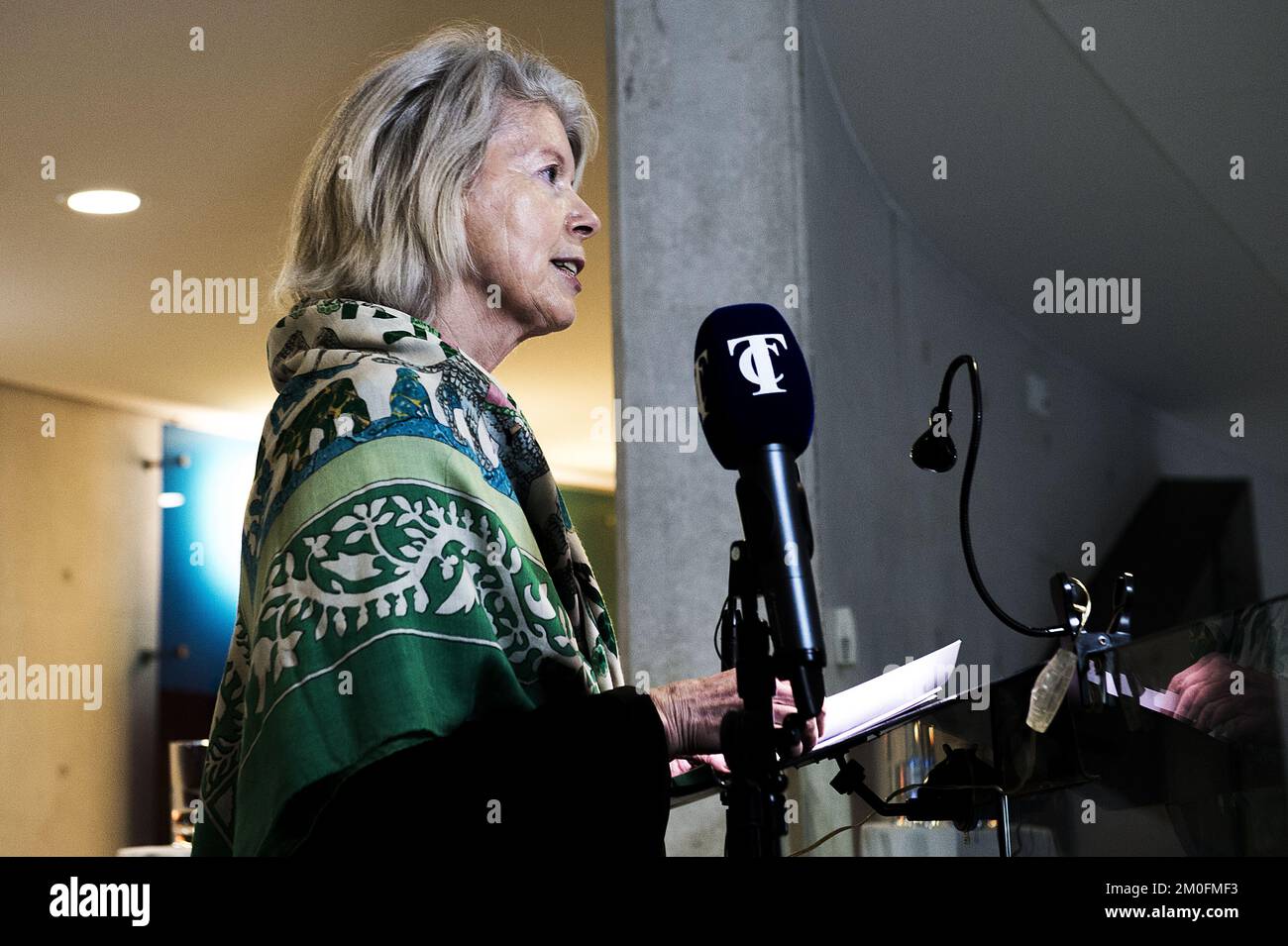 Mrs Ane MÃ¦rsk Mc-Kinney Uggla at The official opening of the Arctic ...