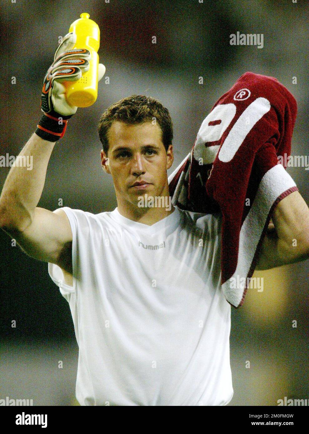 Danish goalkeeper Thomas Sorensen says godbye and thanks after Denmark ...