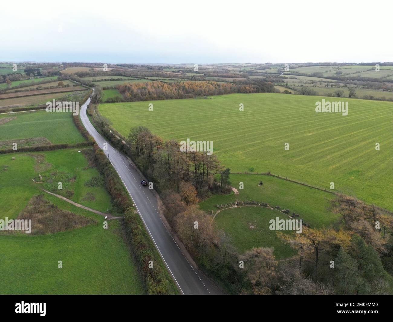 Rollright Stones Neolithic and Bronze Age megalithic monuments complex ...