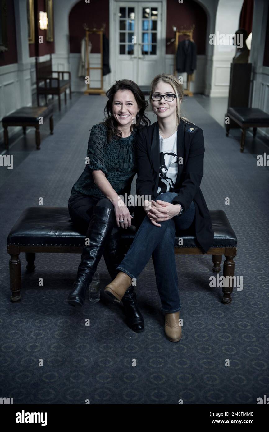 Sidse Babett Knudsen and Birgitte Hjort S ø rensen. The first January ...