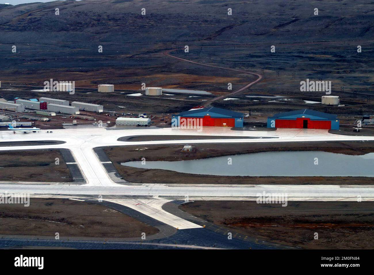 Aerial view of thule air base hi-res stock photography and images - Alamy