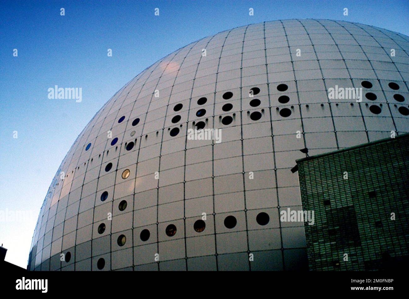 The Globe Arenas in Stockholm, Sweden. It is the world s largest ...