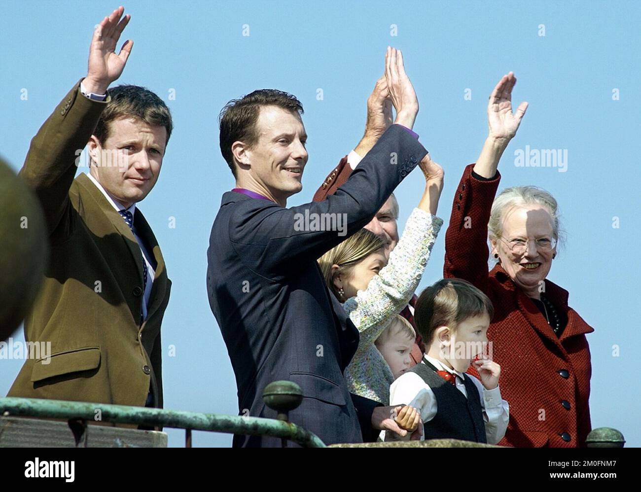 Princess alexandra with her txo children felix and nikolai hi-res stock ...