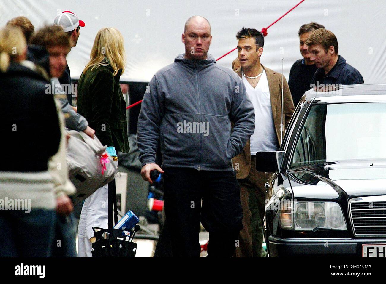 Robbie Williams was in Copenhagen to make an advertising film for the ...