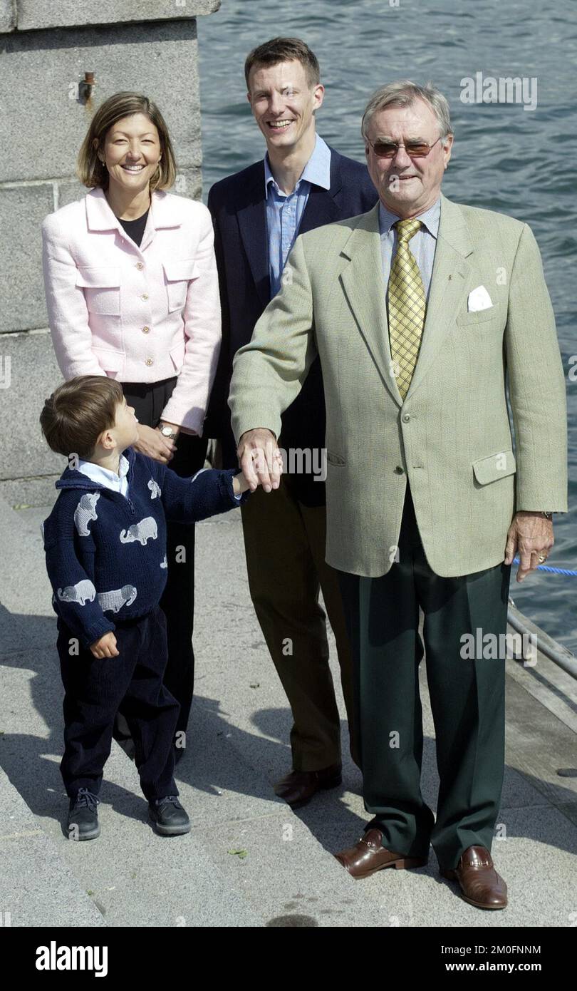 Prince Henrik (R) of Denmark is the proud owner of a new Dragon boat ...