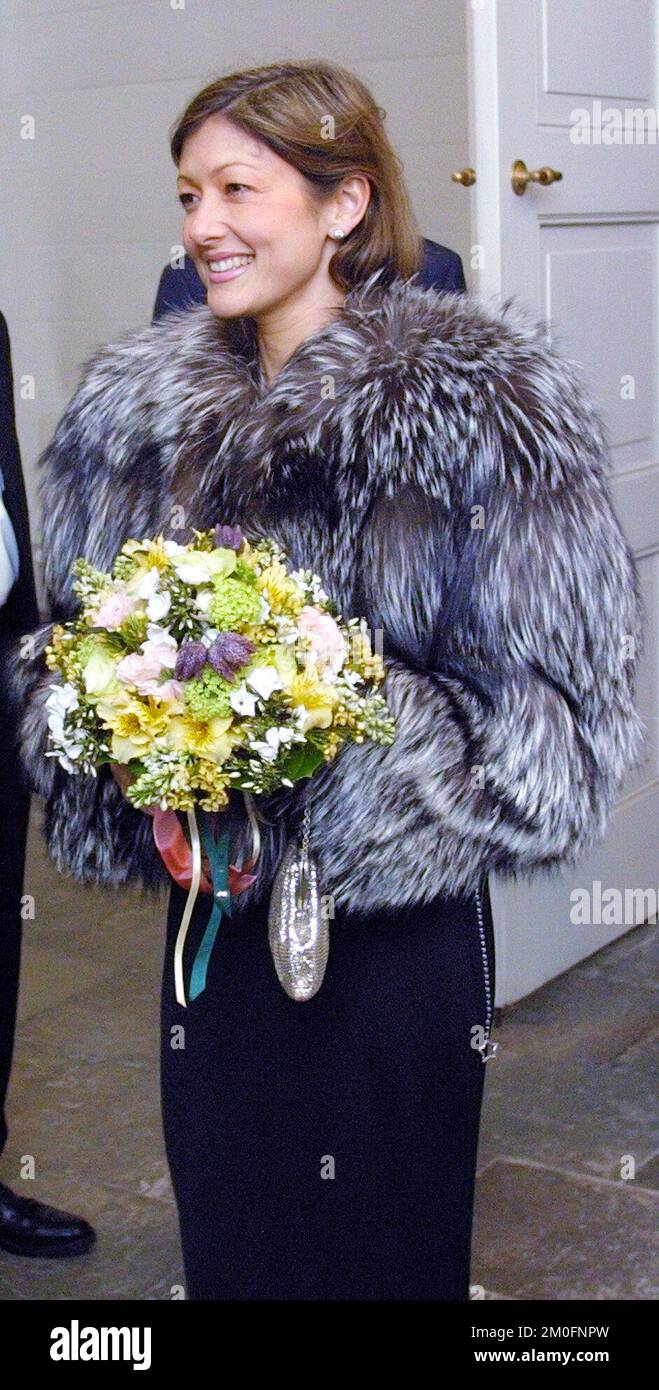 Princess Alexandra wearing a mink coat. 68 minks had to die beofore ...