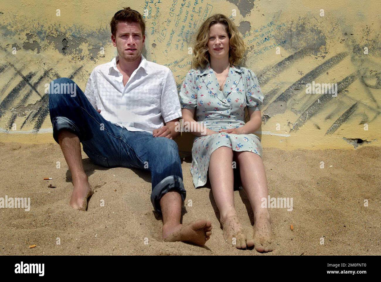 Actor Nikolaj Lie Kaas and actress Maria Bonnevie promoting the new ...