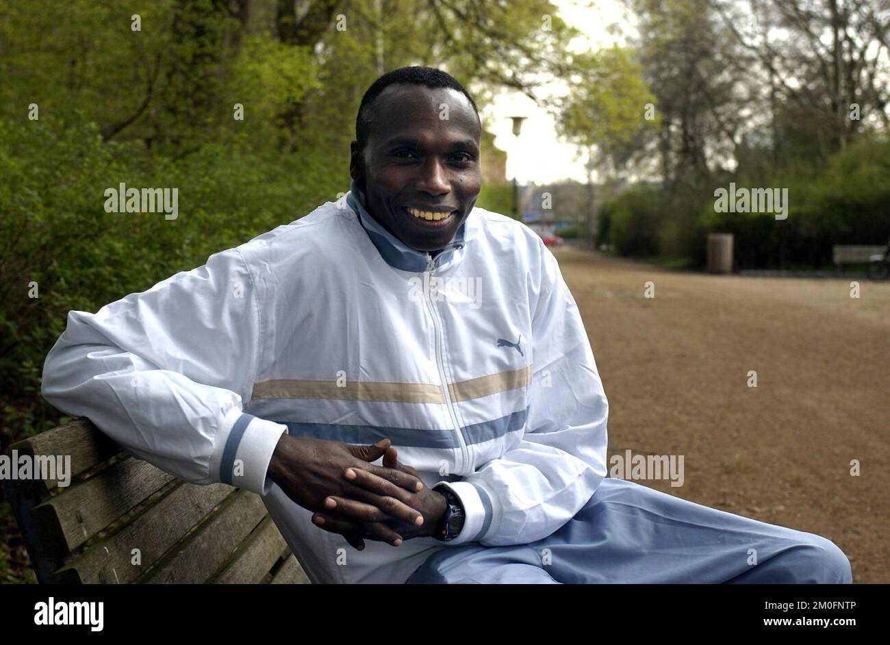 Wilson Kipketer, Kenyan born runner, has lived in Denmark since 1990 ...