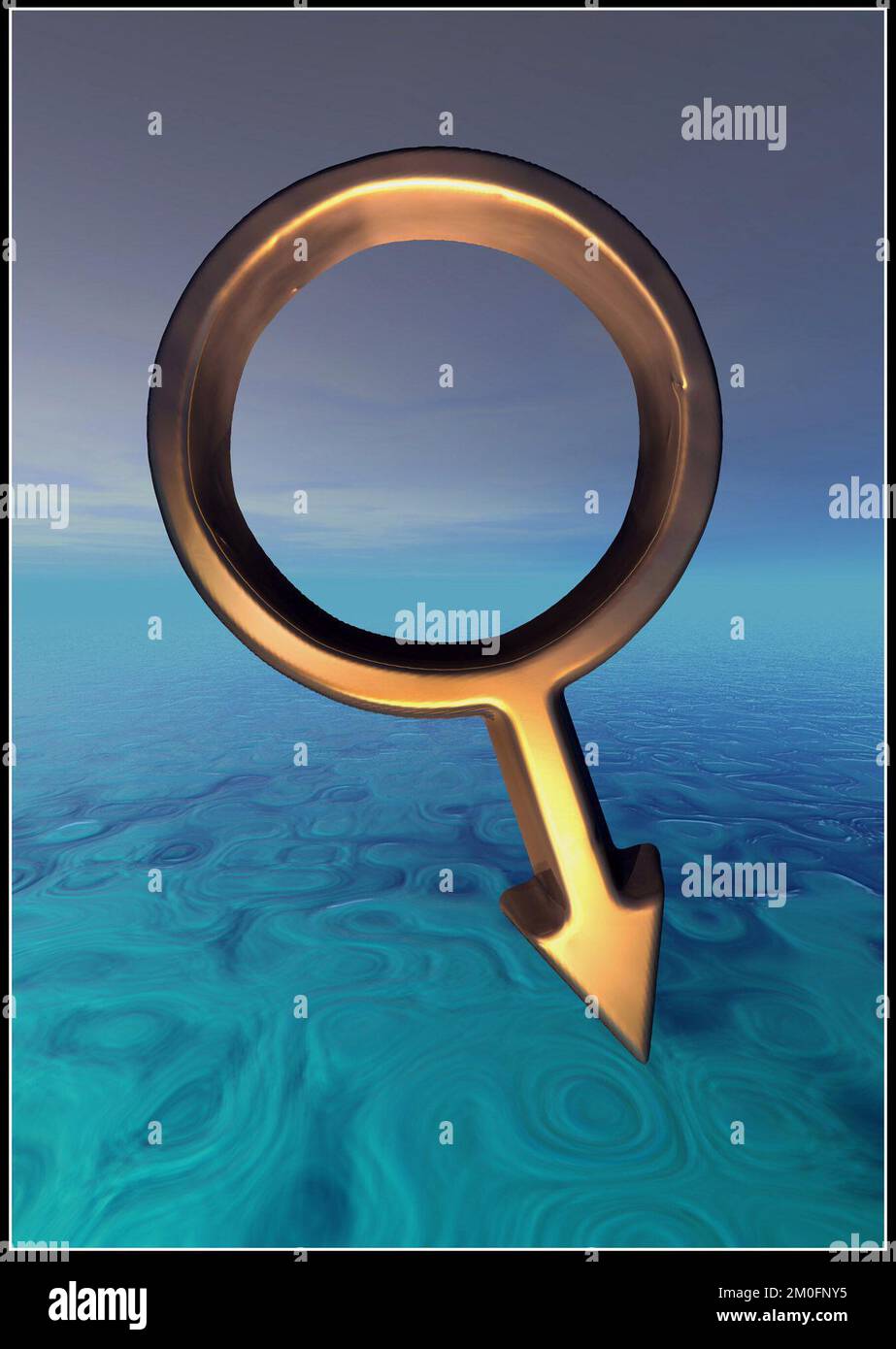 POLFOTO. Man, male symbol, masculine Stock Photo - Alamy