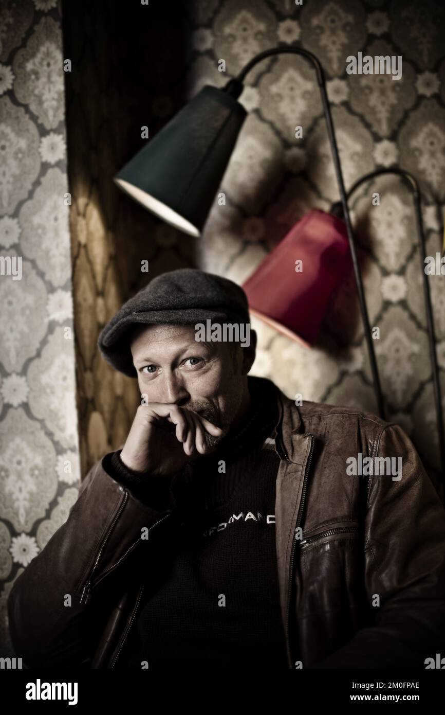 Danish actor Lars Mikkelsen poses for a portrait Stock Photo - Alamy