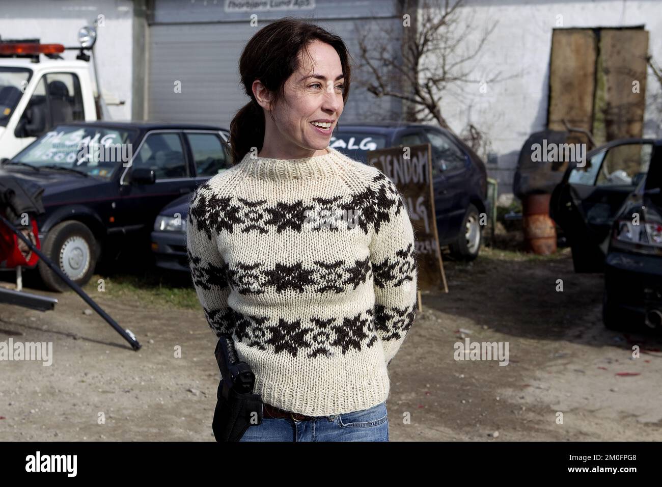 Star of the television programme The Killing Sofie Grabol Stock Photo ...