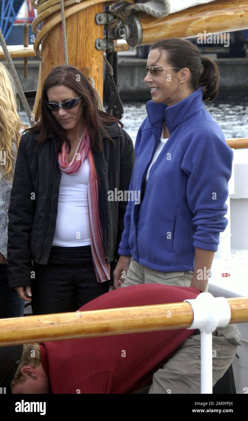 Miss Mary Donaldson's sisters, Patricia Woods (left) and Jane Stephens ...