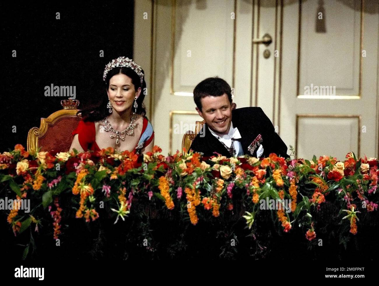 The Danish Crown Prince Frederik and Miss Mary Donaldson in The Royal ...