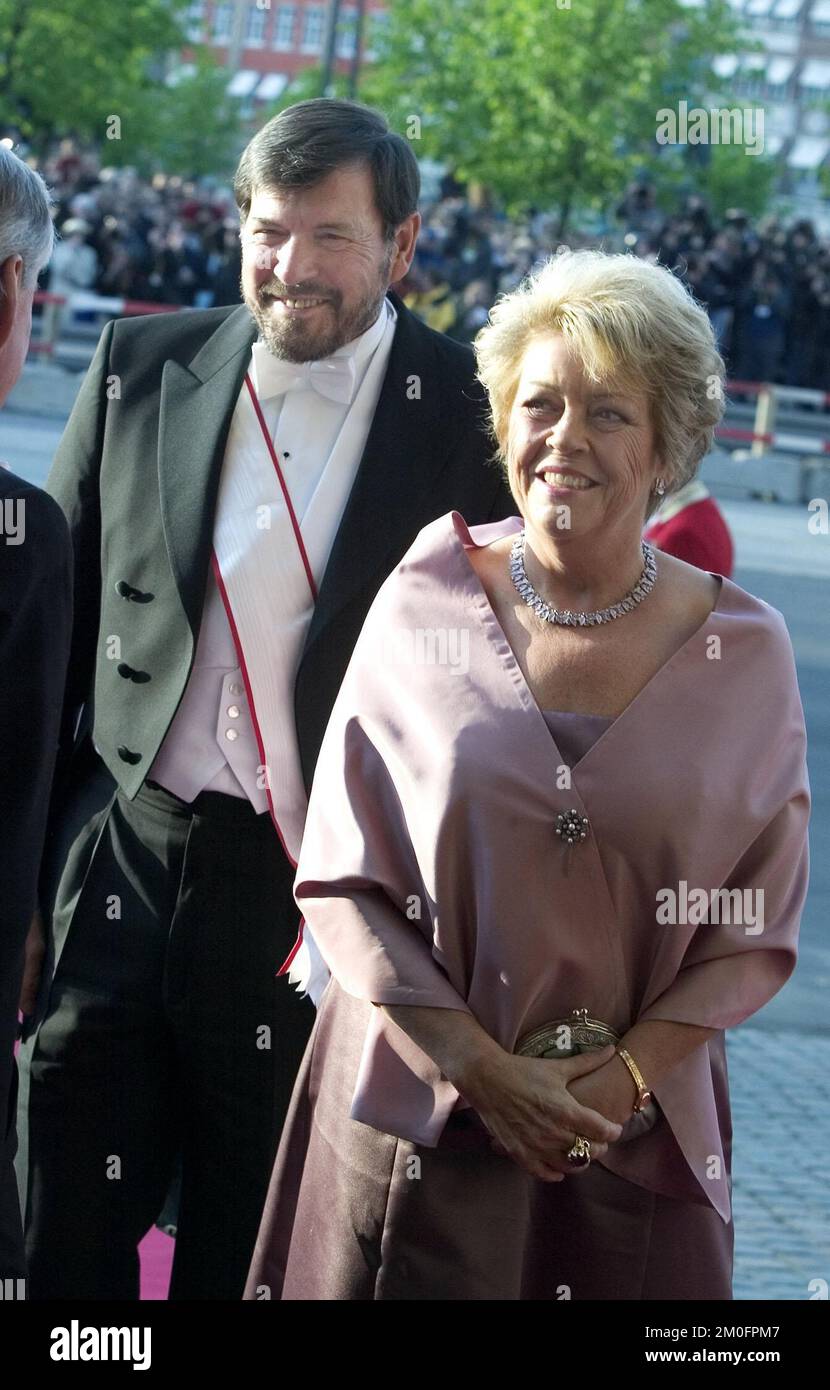 Mr John Donaldson and his wife Mrs Susan Moody arrive for a Gala ...